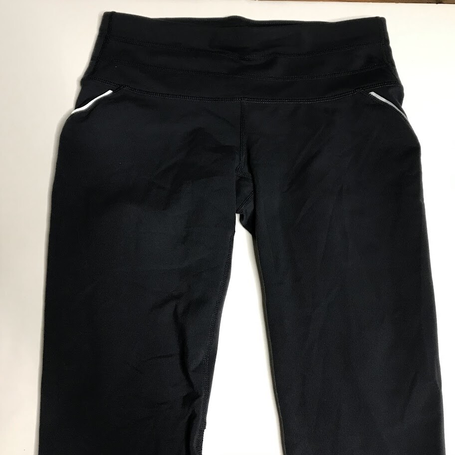ATHLETA Relay Tight Reflective Legging Dark Gray Size… - Gem