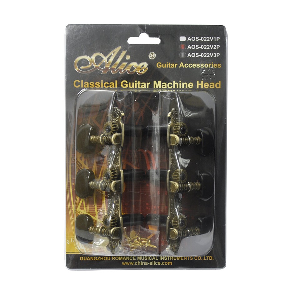 Alice Classical Acoustic Guitar Machine Heads Tuning Pegs String Tuners ...