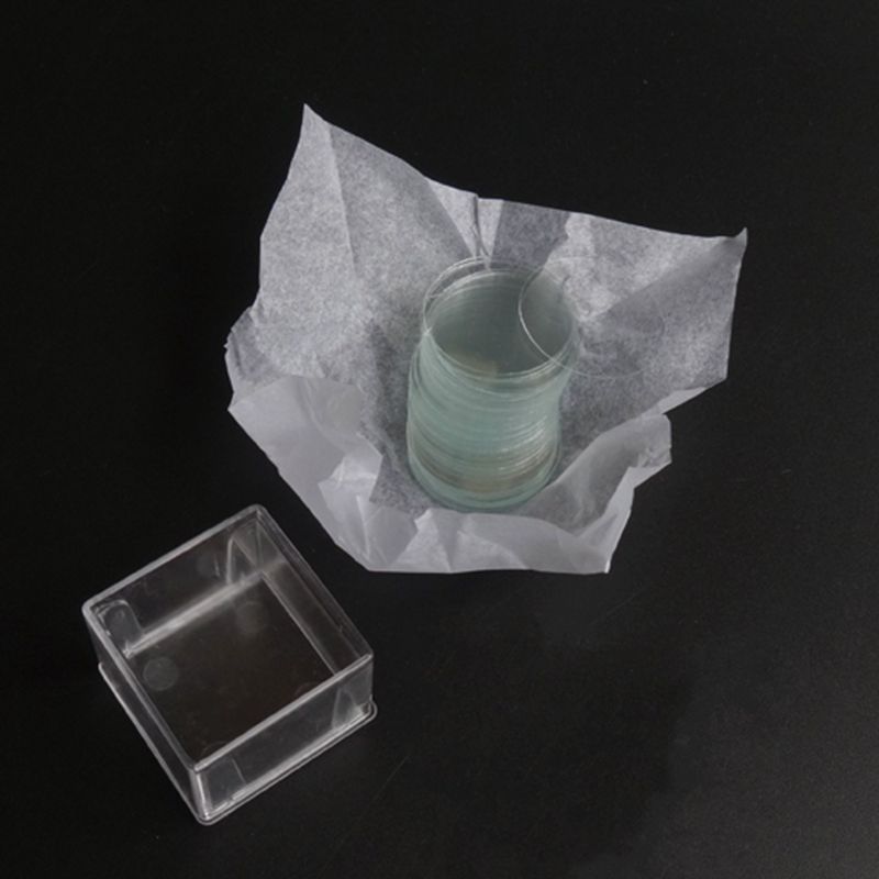 100pcs Blank Microscope Round Cover Glass Cover Slips 3mm-101mm for Lab ...