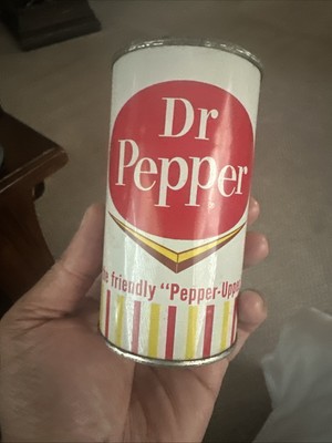 Vintage Dr. Pepper The Friendly Pepper-Upper Can | eBay