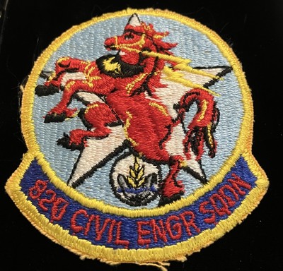 USAF US Air Force 820th Red Horse Civil Engineer Squadron Patch | eBay