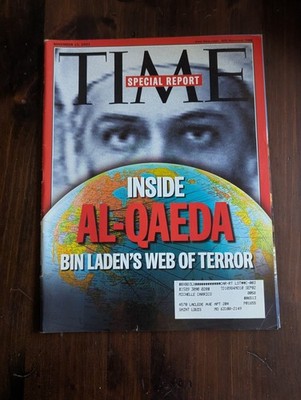 Time Magazine (November 12, 2001) (Al-Qaeda, Bin Laden's Terror) M105 ...