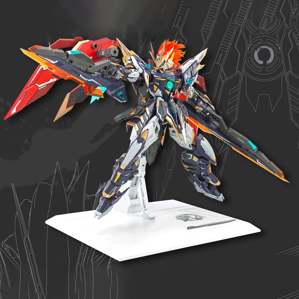 HiPlay SNAA Emperor Series, Martial Empiror, Mecha 1:100 Plastic Model ...