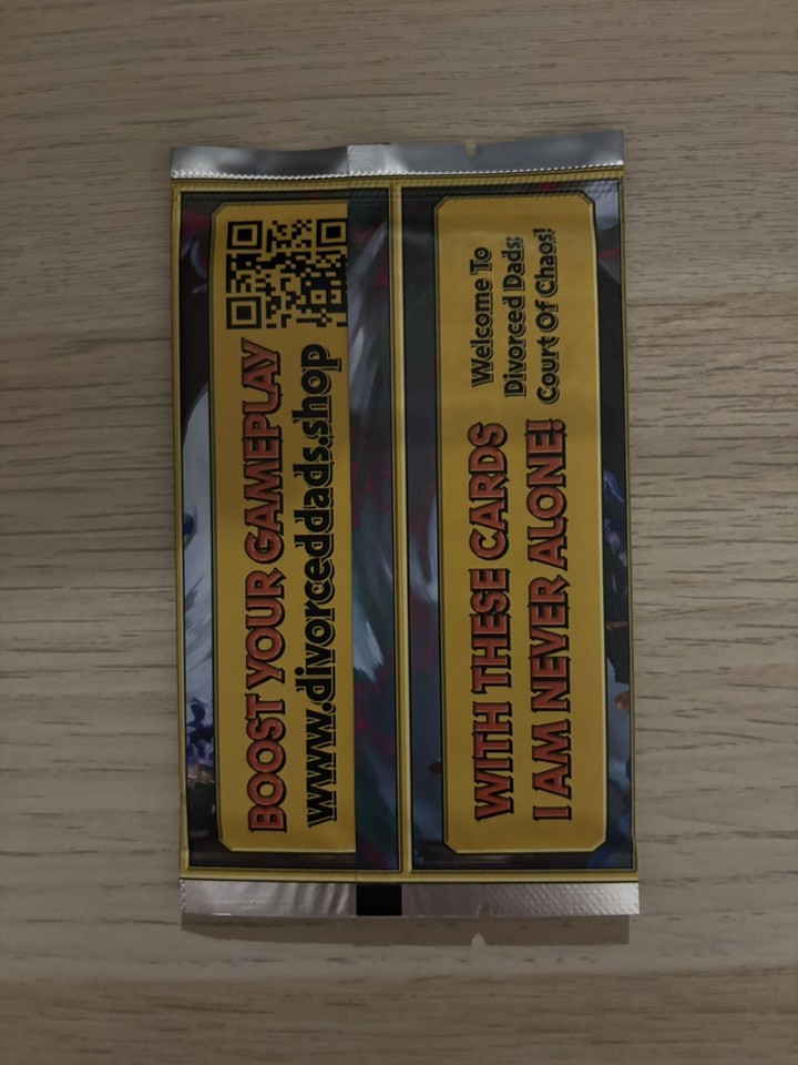 DIVORCED DADS Age Of Alimony BOOSTER PACK SEALED W/ Random Holo Card | eBay