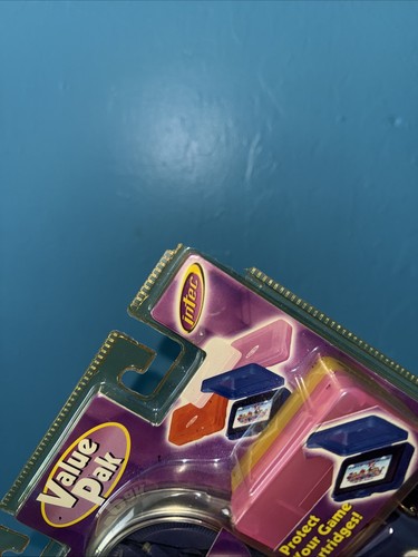 2001 GAMEBOY ADVANCE VALUE PAK EAR PHONES-PROTECTOR- "4" GAME CASES ...