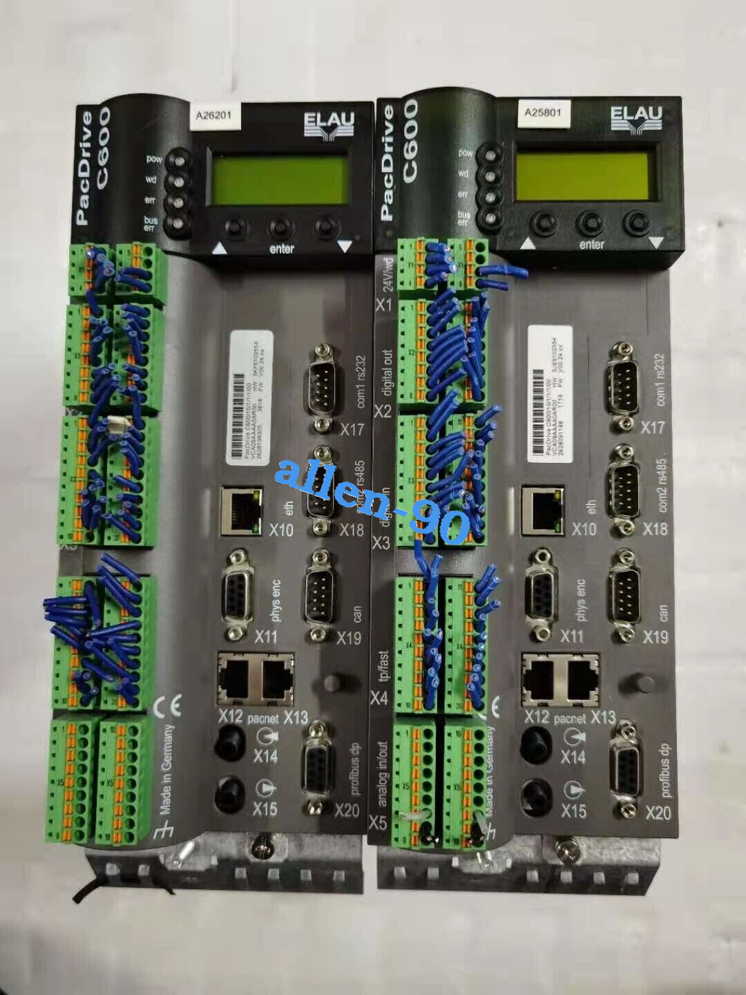 Used C600/10/1/1/1/00 VCA09AAAA0AR00 ELAU PacDrive Fast shipping via ...