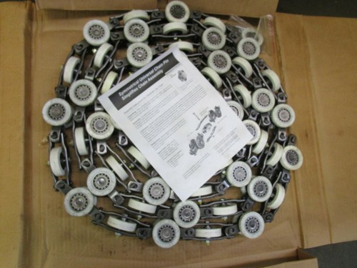 JERVIS B. WEBB COMPANY F27827 20'FT UNIBILT CHAIN WITH NYLON WHEEL | eBay