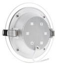 LIGHTS GLASS LED RECESSED PANEL LIGHT 25mm ROUND CEILING DOWN LIGHTS ...