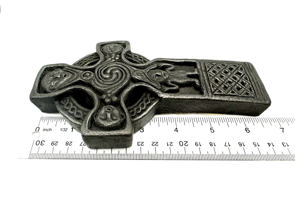 Gallen Priory Cross Celtic Irish The Wild Goose Studios 6 1/2” Cold Cast | eBay