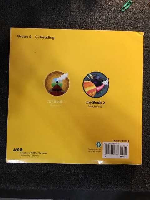 Student Mybook Grade 5 (Into Reading 2) - Paperback By Hmh - GOOD for ...