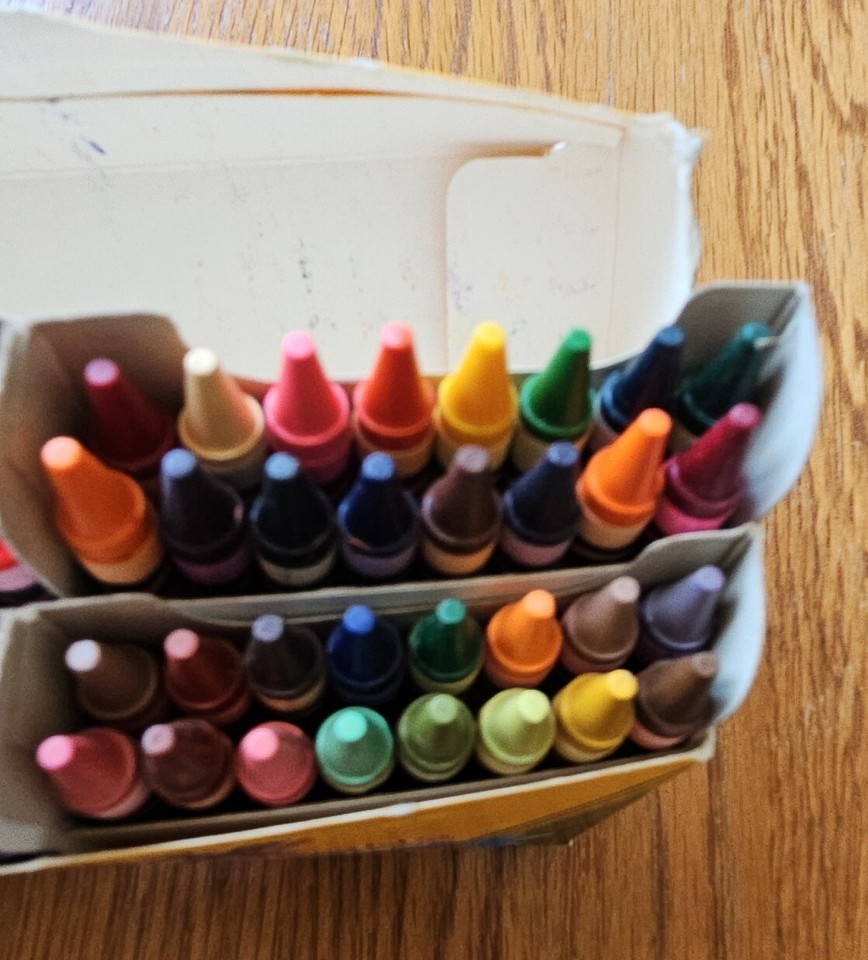 Vintage 1999 Crayola Big Box 96 Crayons 638084589779| eBay
