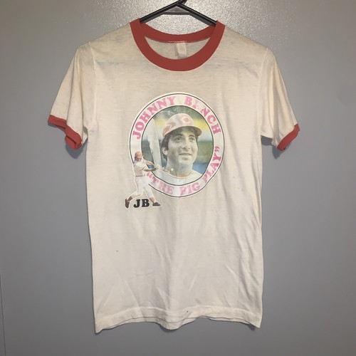 Vintage 70s Big Red Machine Cincinnati Reds Johnny Bench MLB Single ...