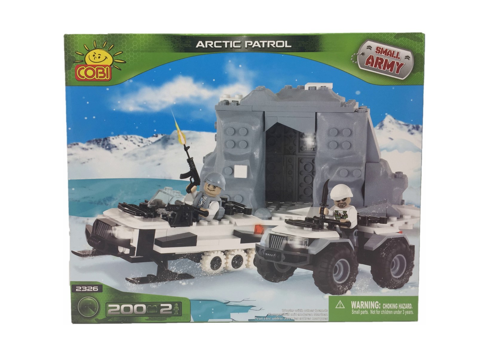 COBI 2326 Konstruktion Spielzeug Bausteine Kleine Armee Snow Patrol ...