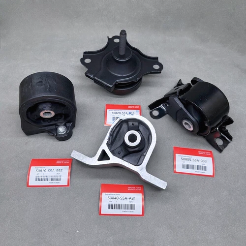 OEM! 4PCS Motor Mount For 01-05 Honda Civic 1.7L w/ Auto Trans A6595 A6591 A6588 | eBay