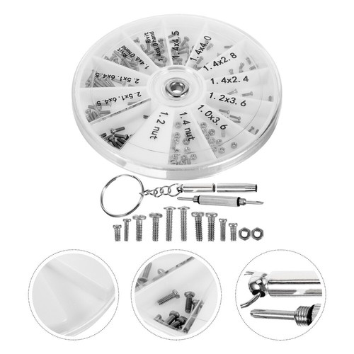 Glasses Screws Repair Kit Eyeglasses User Friendly Frameless | eBay