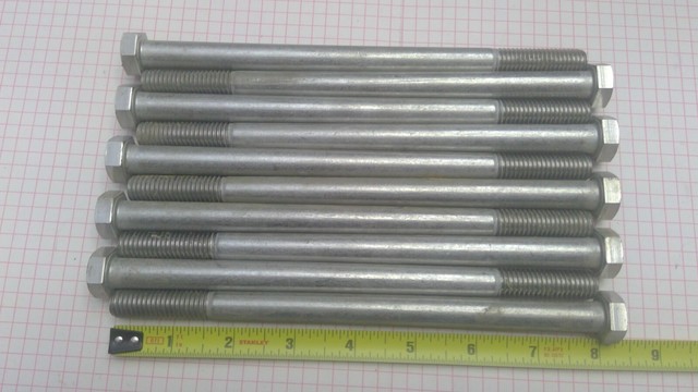 (10) THE F593C BOLT STAINLESS STEELS/S 1/2" X 8" LOT OF 10 | eBay