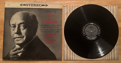 LP 33 JEAN SEBASTIAN BACH - EUGENE ORMANDY (TOCCATA - FUGUE - ADAGIO) | eBay