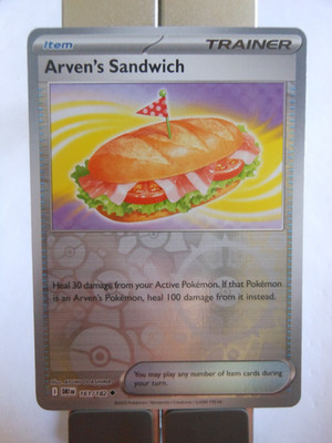142PK161r - Arven's Sandwich - 161/182 - Destined Rivals (DRI) - Uncom ...