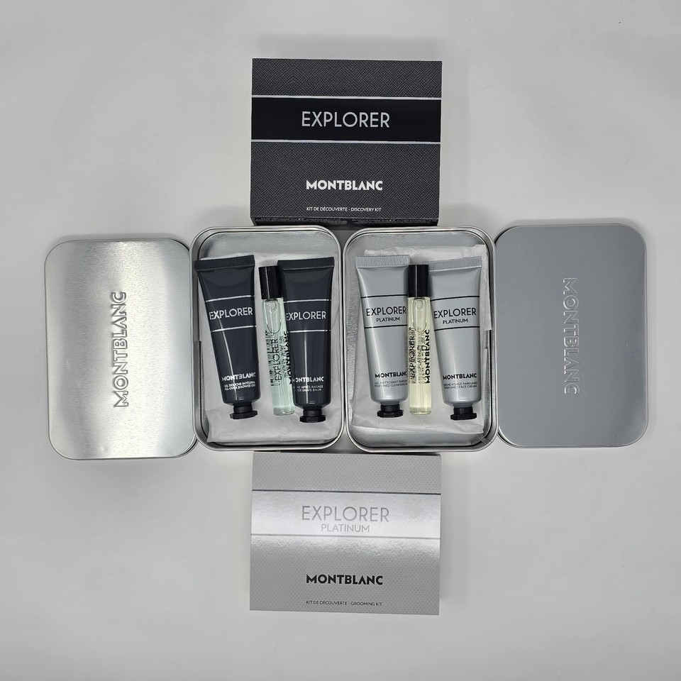 Mont Blanc Mini Travel Fragrance Duo Pack for Men: Explorer & Explorer ...