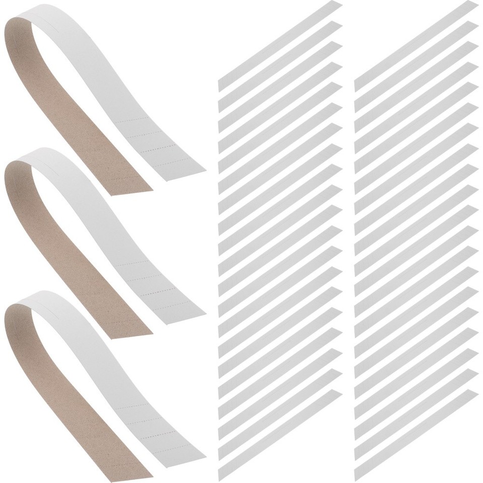 100pcs Paper Collar Stays For Men Shirt - Shirt Collar Support Fixing ...