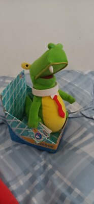 Rubbadubbers Terence The Green Crocodile Plush Soft Toy TV 11”tall Citv ...