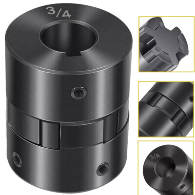 3-Piece L-Jaw Coupling Coupler Set For Log Wood Splitter 1/2"-3/4" L075 ...