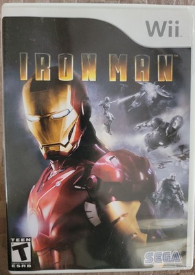 Iron Man (Nintendo Wii, 2008) with case and manual 10086650112 | eBay