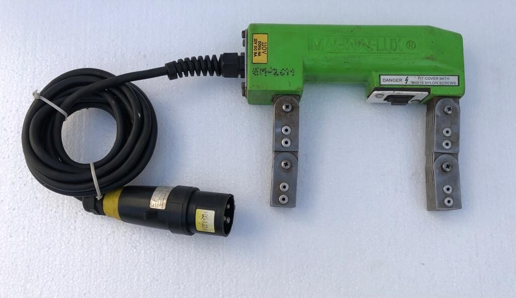 MAGNAFLUX Y-6 ELECTROMAGNETIC YOKE MAGNETIC PARTICLE TESTING EQUIPMENT ...