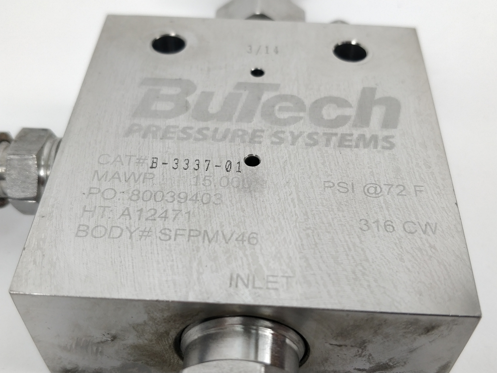 Butech SFPMV46 B-3337-01 A12471 Pressure valve | eBay.de