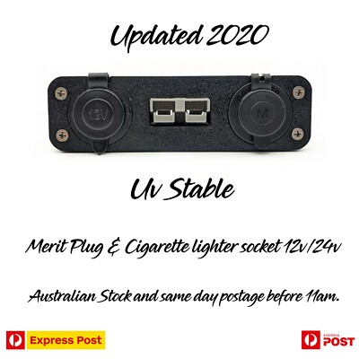 12V Merit Socket & Anderson Plug Flush Mount & Cigarette Power Socket ...