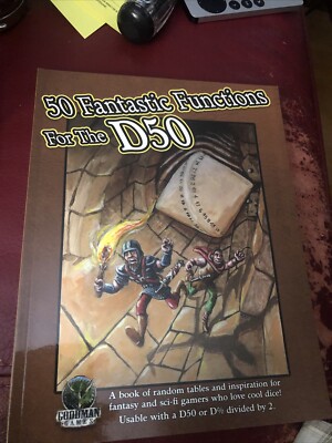 50 Fantastic Functions for the D50 Goodman Games book NEW GMG 4379 ...