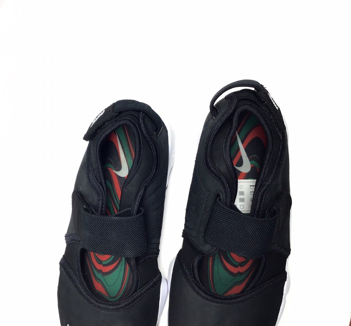 RARE Nike Air Rift Anniversary QS Split Toe Black Silver RARE Nike Air Rift Anniversary QS Split Toe Black Silver