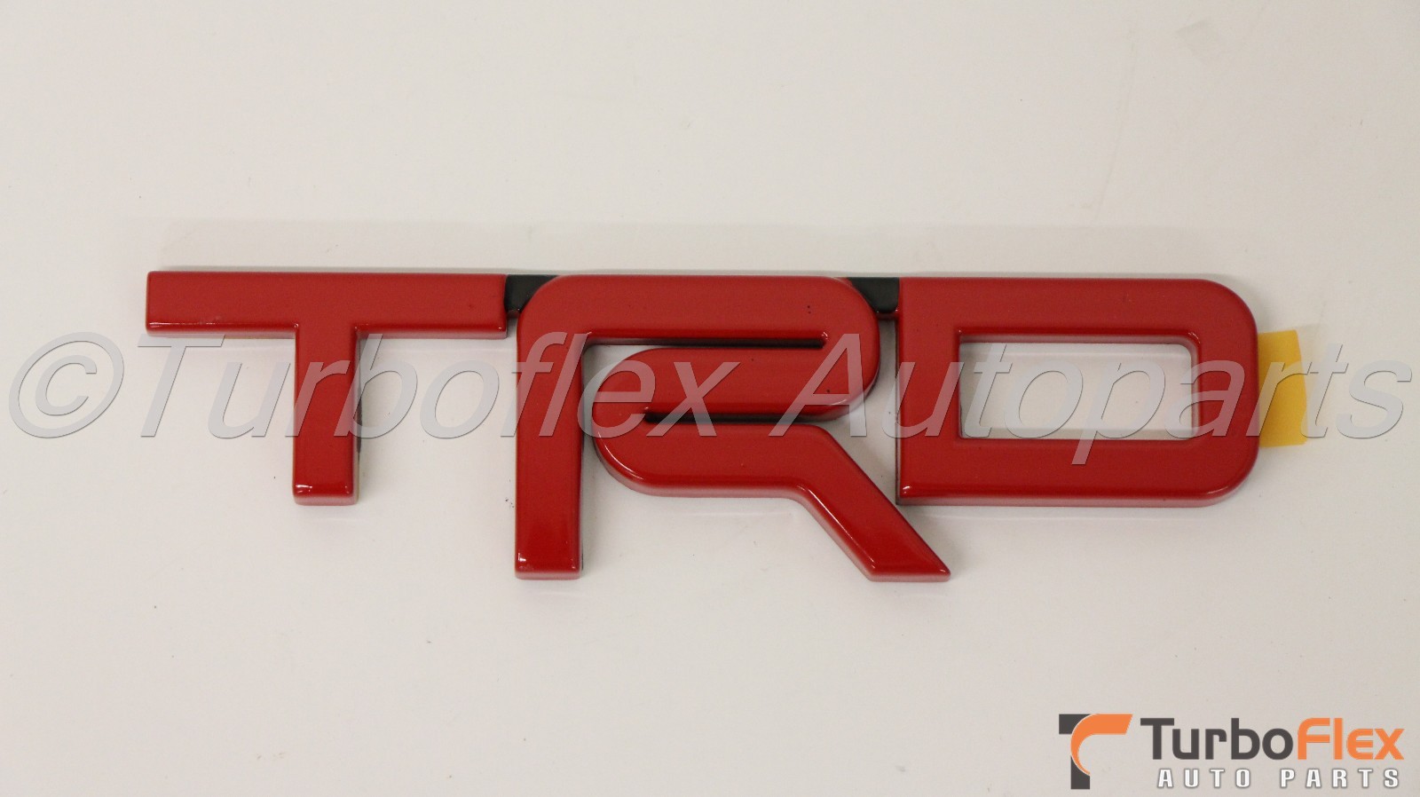 Toyota TRD Red Metal Emblem Genuine OEM PT413-35120-02 | eBay