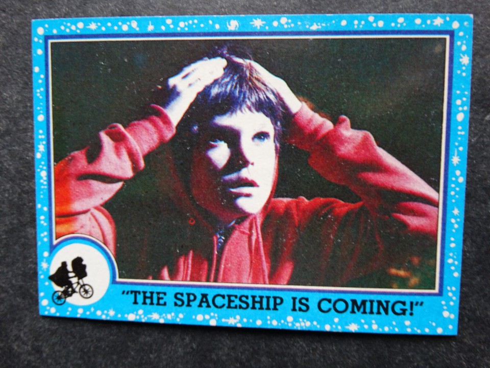 1982 Topps E.T. The Extra Terrestrial Trading Card Complete Your Set U ...