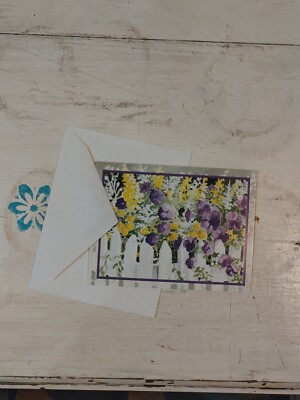 Vintage Memorial Sloan Kettering Cancer Center Floral Note Card | eBay