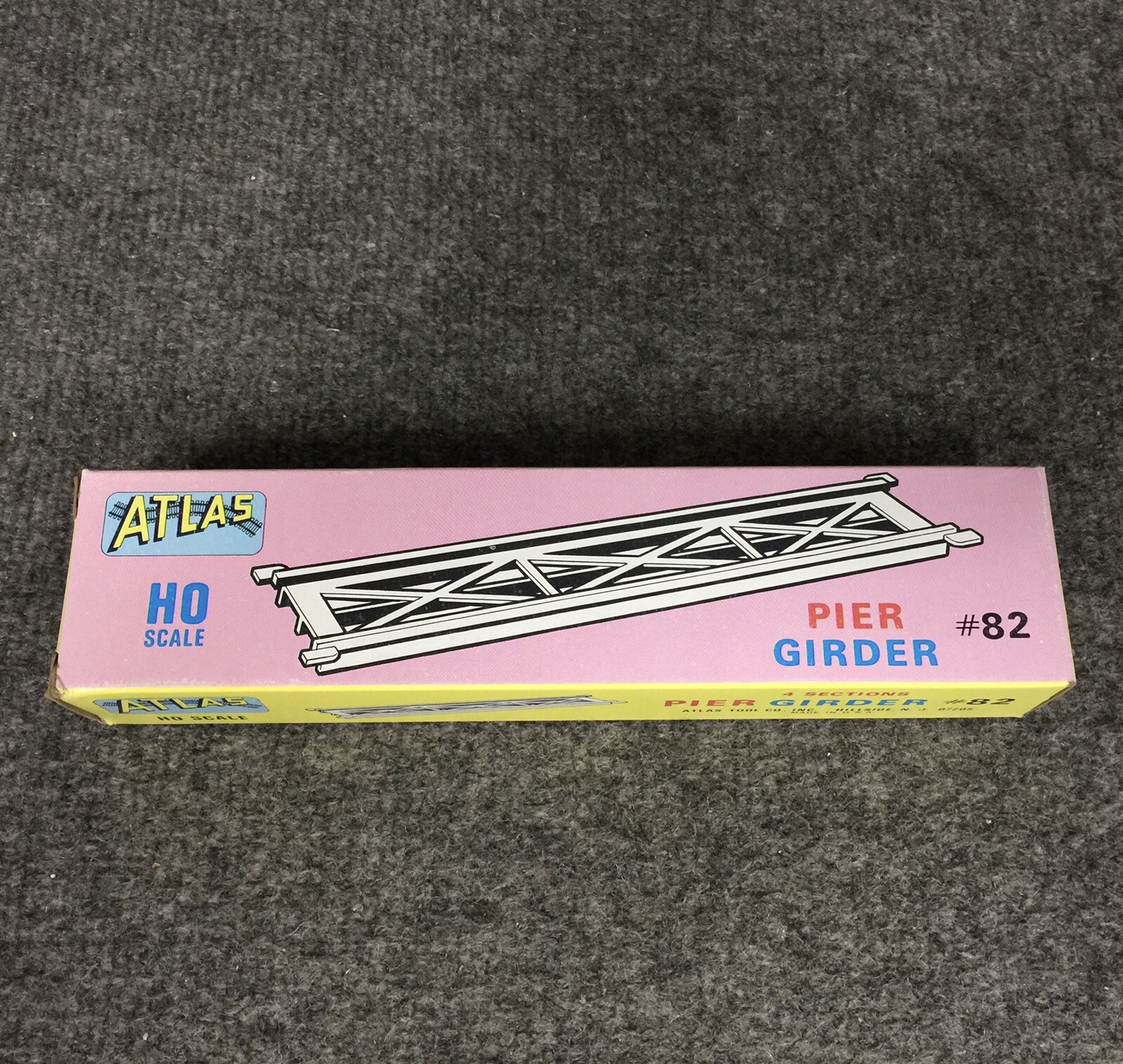 2 Sets Of Atlas Pier Girder #82 HO Scale W/ 4 Sections Each Box Set ...