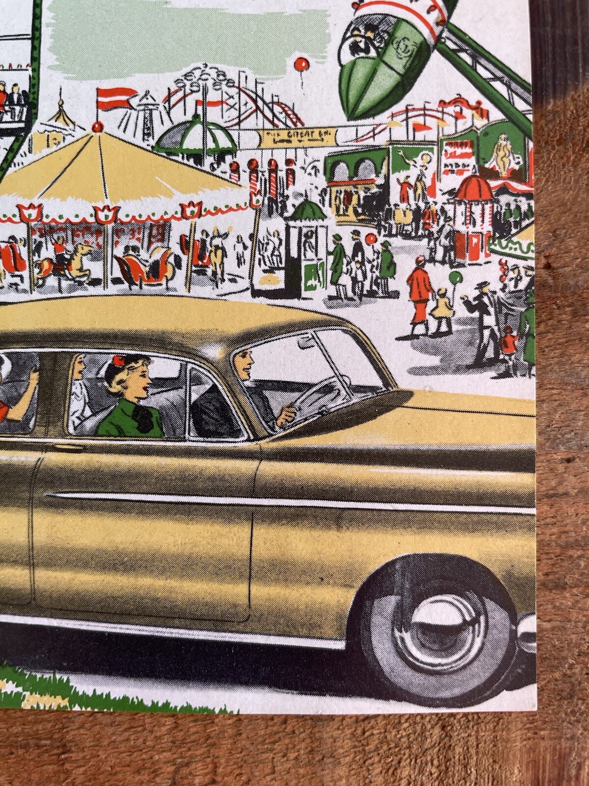 X2 Vtg 1949-50 Quaker Motor Oil JENNEY Gas Station Auburn ME ...