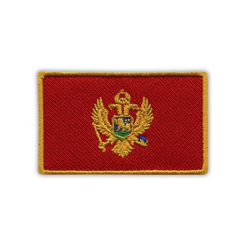 Flag of Montenegro - medium 2" Patch/Badge Embroidered | eBay