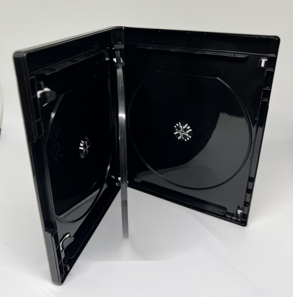5 PCS NEW 15mm 4K ULTRA HD BLACK 4-DISC CASE, BOOKLET CLIPS, PS4-15MM ...