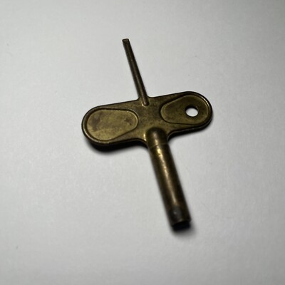 Vintage Brass Clock Wind Up Key | eBay