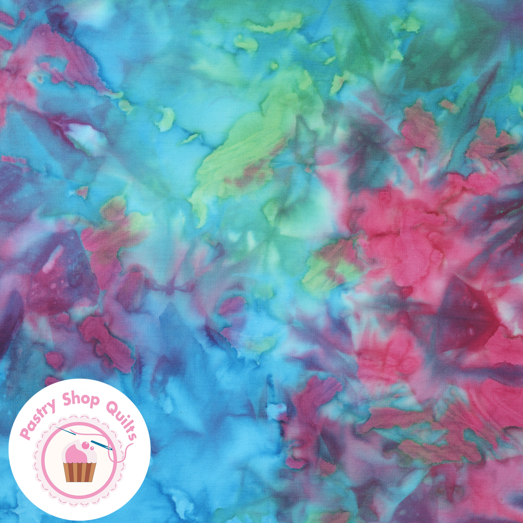 COLOR CRUSH BATIKS 4363 27 Coral Reef Multi Colored MODA BATIKS Quilt ...