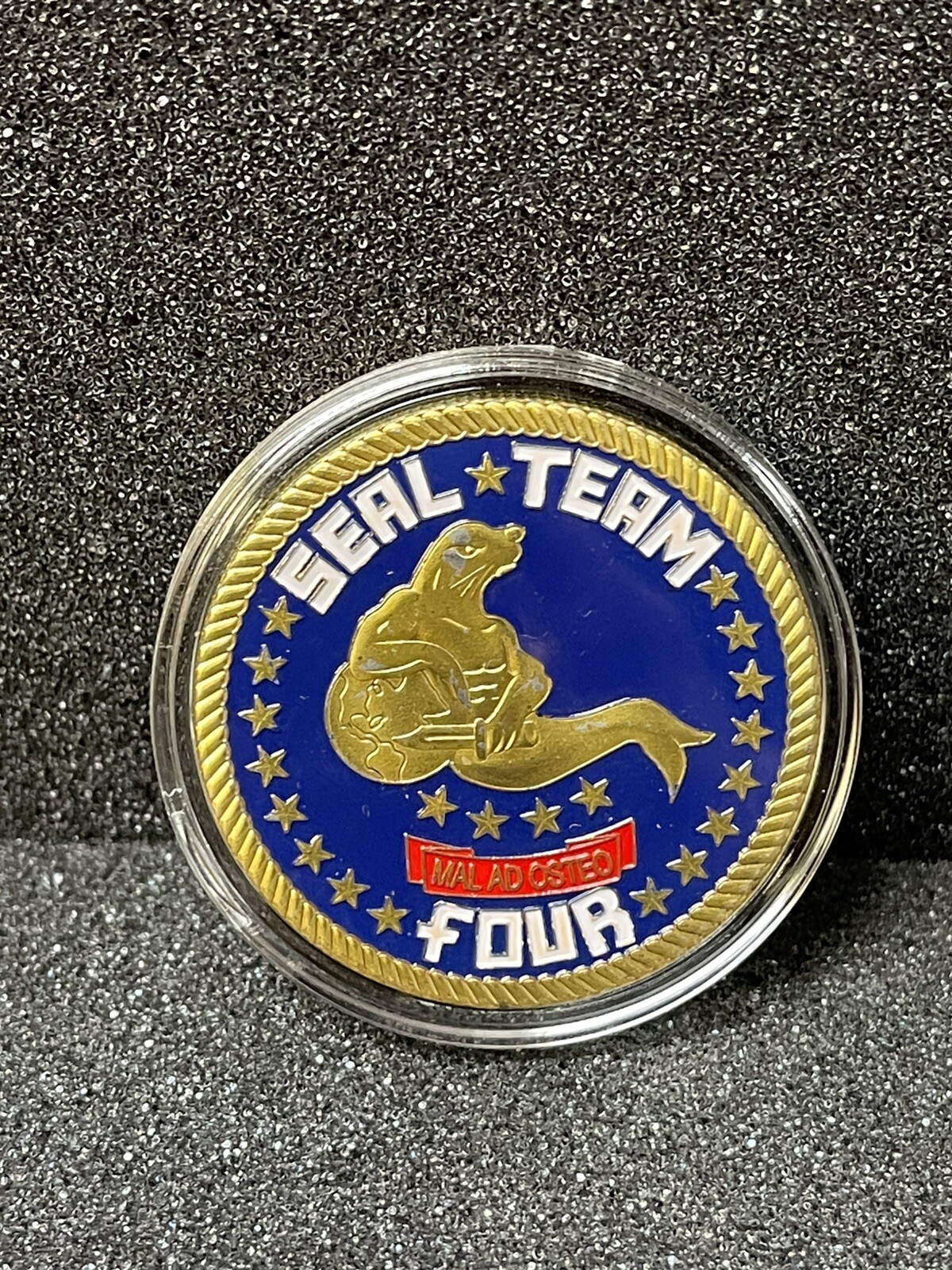 Navy SEAL Team 1,2,3,4,5,6,7,8,10 NSW Commemorative Challenge Coin Set ...