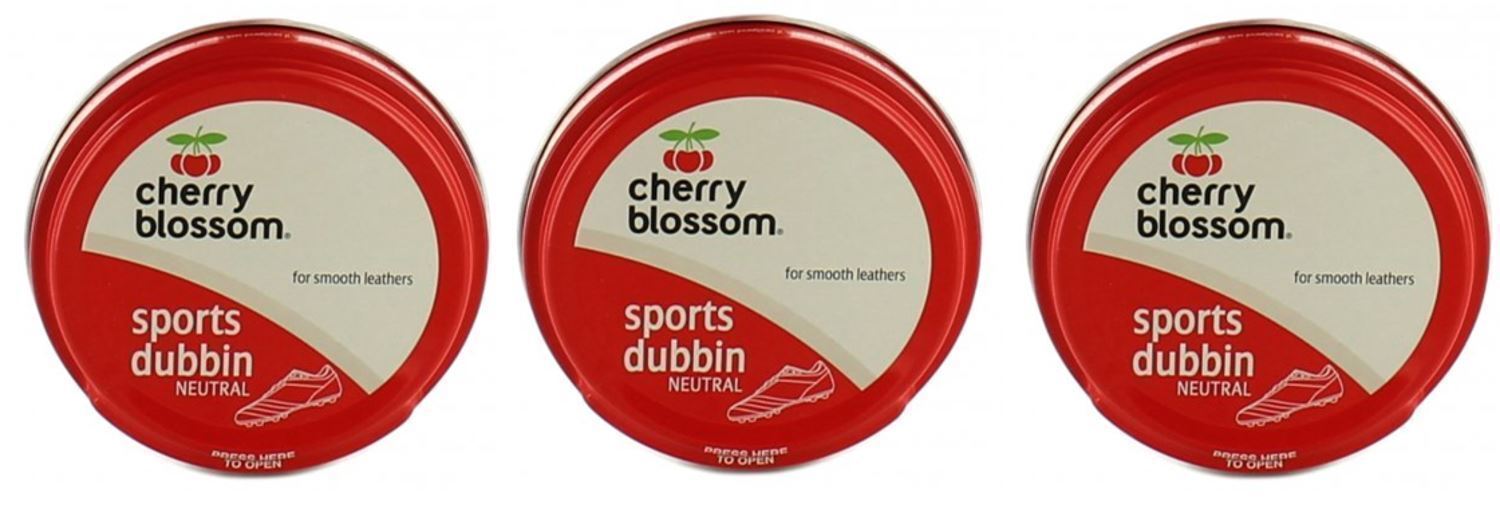 Cherry Blossom Neutral Sports Dubbin Tin Ideal For Football Boots | eBay