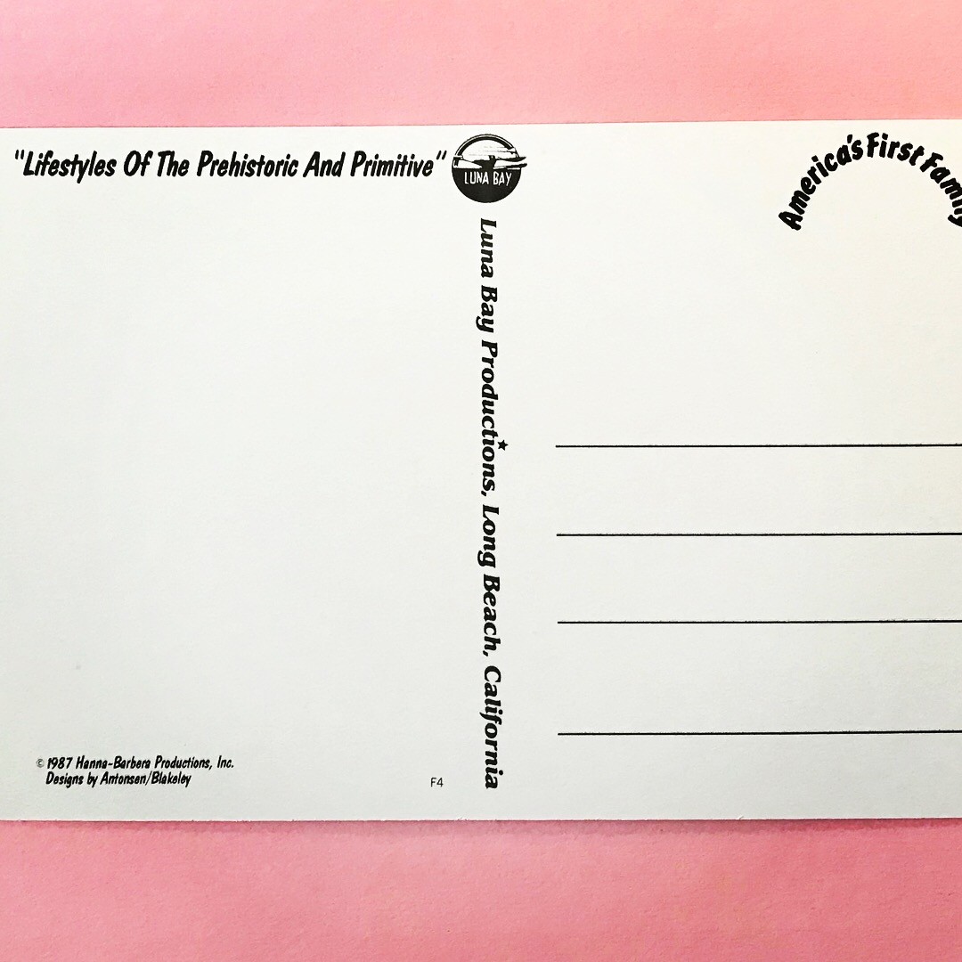 The Jetson and Flintstones Postcards | eBay