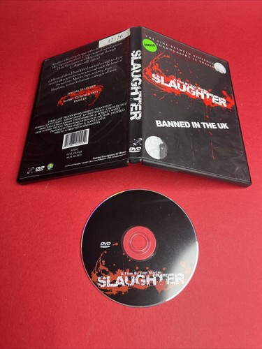 Slaughter (DVD, 2009) banned in the U.K. | Dan Martin | Horror Serial Killer | eBay