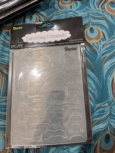 darice embossing folders Moustaches | eBay