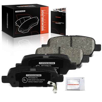 Brake Pads Set Rear for Nissan Qashqai X-Trail Tiida Murano Juke Altima ...