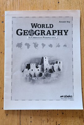 Abeka Academy World Geography In Christian Perspective Answer Key | eBay