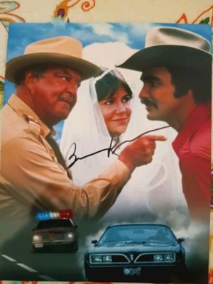 Burt Reynolds Smokey and the Bandit Signed 8x10 COA W/Matching Numbered ...