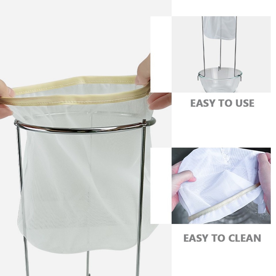 Filter Bag Reusable Coffee Honey Strainer Jelly Bags for Straining Jam ...